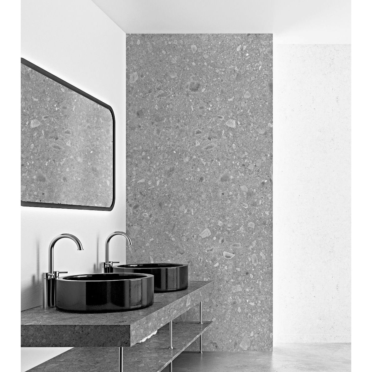 Πλακάκι Γρανίτης Δαπέδου Ceppo Di Gre Grey Mat R10 Rectified 60x120